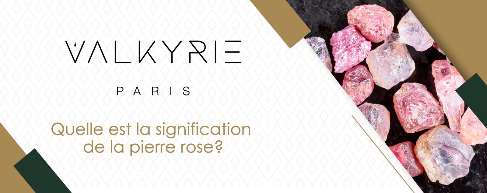 La pierre rose : une merveille de le nature au service du bien-être