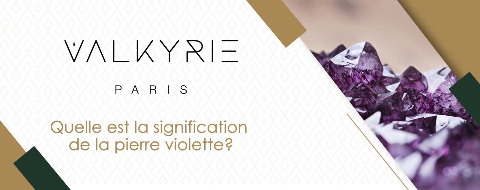 Retrouvez l’équilibre et éveillez vos sens grâce à la pierre violette